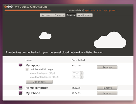 The Ubuntu One Control Panel: Beauty in simplicity - OMG! Ubuntu